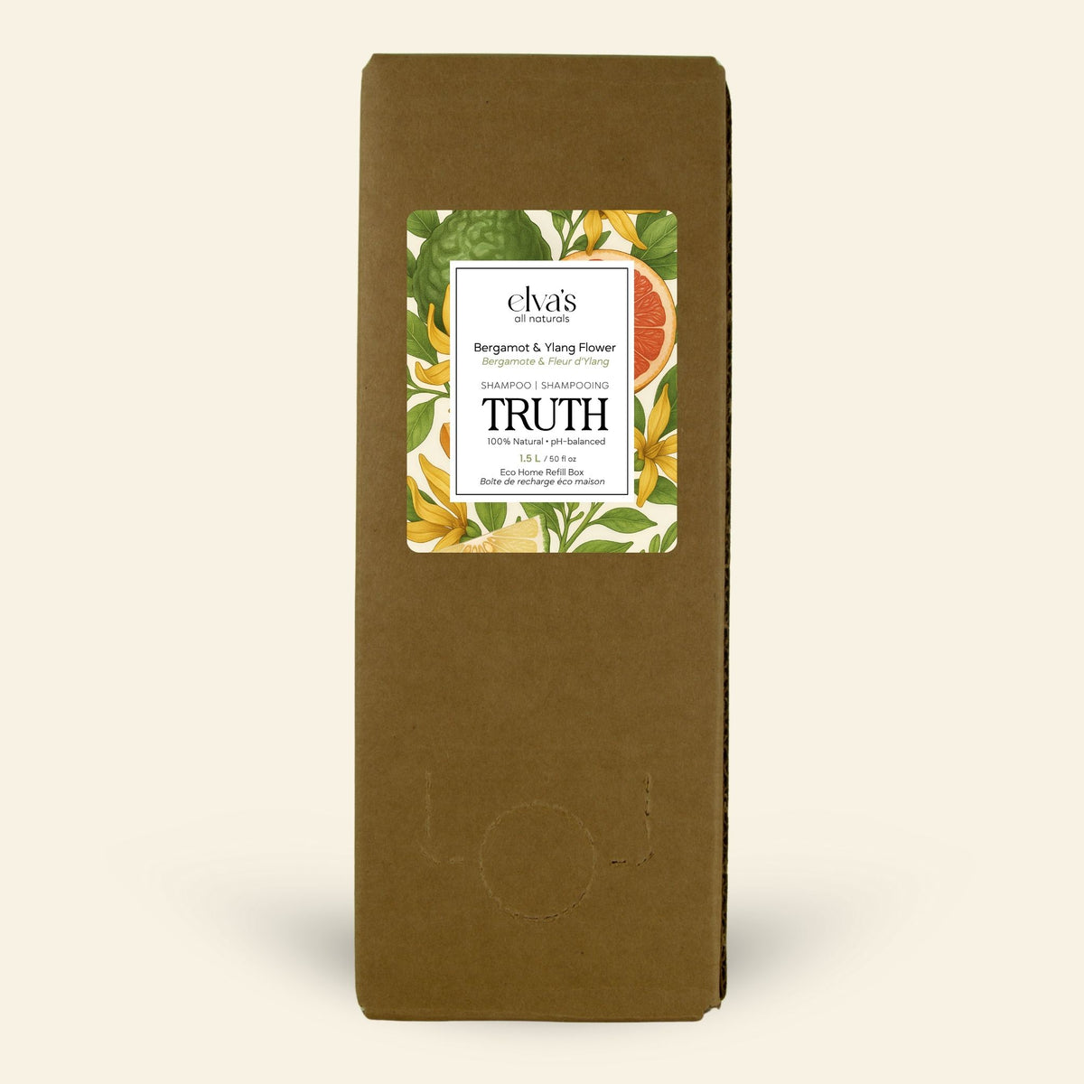 TRUTH Shampoo, Eco Home Refill 1.5 L– Elva's All Naturals
