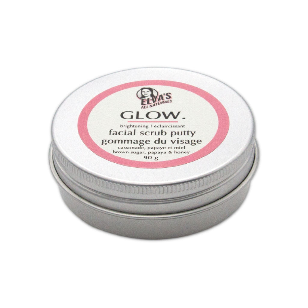 GLOW Scrub Putty Facial Scrub | Exfoliating, Paraben Free, Sulfate Free ...