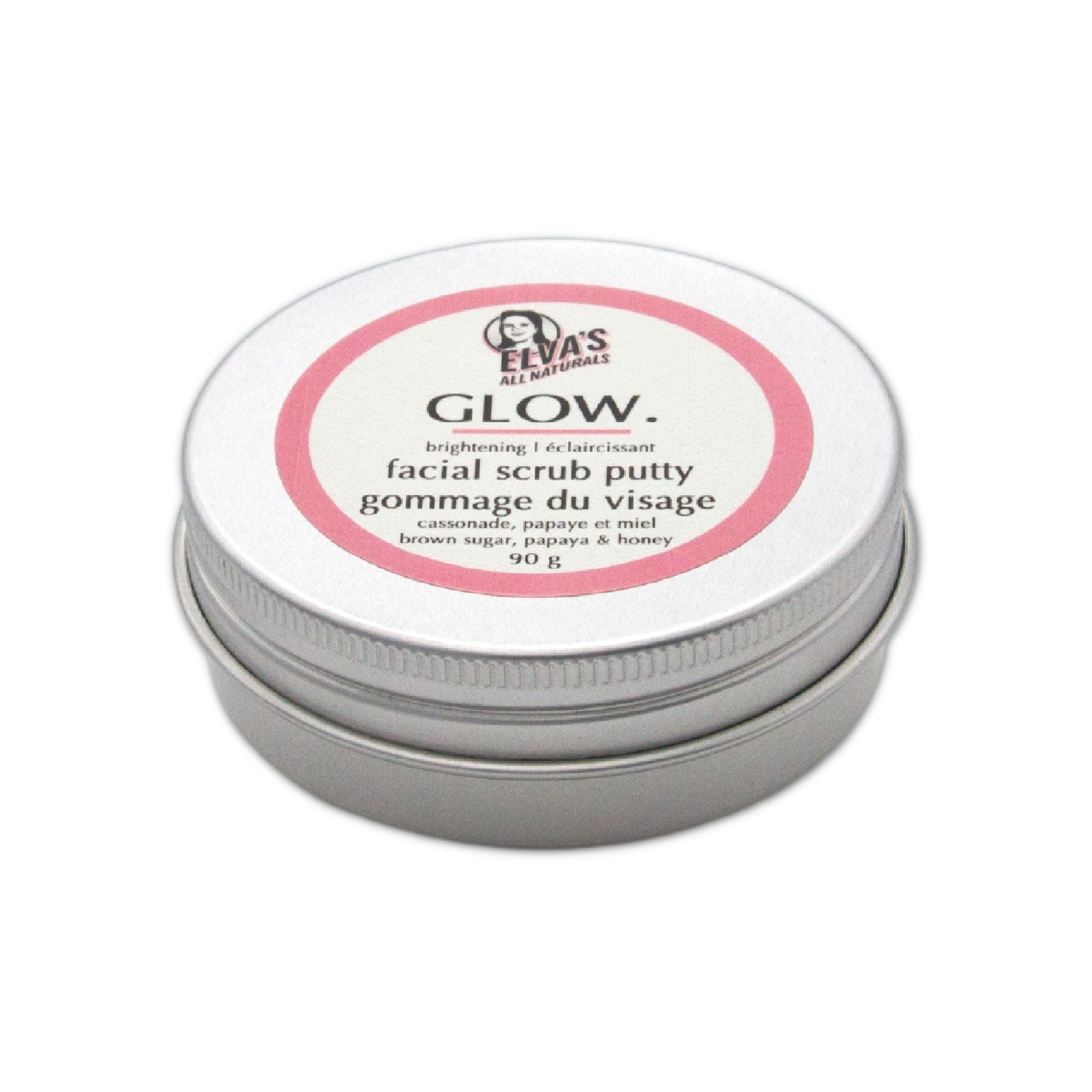 GLOW Scrub Putty Facial Scrub | Exfoliating, Paraben Free, Sulfate Free ...